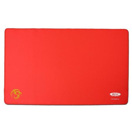 BCW Red Playmat (1-PLAYMAT-RED) - Game Supplies KY | TrollAndToad