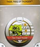 Thor, Frog of Thunder B010 LE Bysteander Token Supernova Marvel Herocl