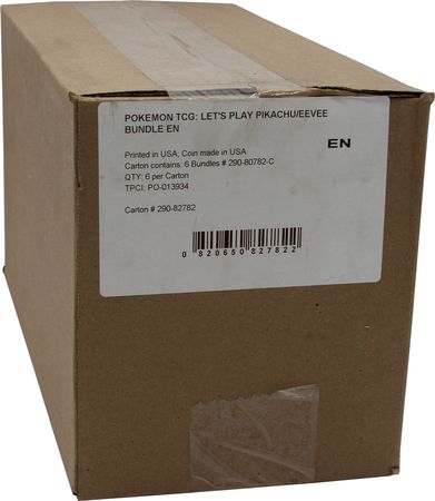 Case of 6 Let's Play Pikachu & Eevee Bundles (Pokemon) | TrollAndToad