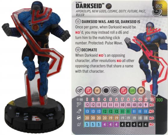 Darkseid 052 Super Rare Masters Of Time Heroclix Trollandtoad