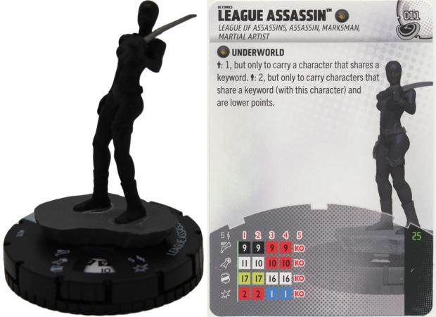 League Assassin 011 Common Masters Of Time Heroclix Trollandtoad