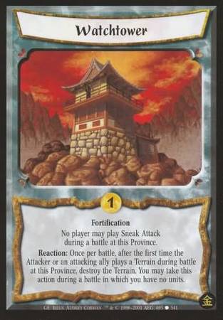 Watchtower - L5R: Gold Edition - All Long Tail | TrollAndToad