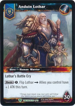 Anduin Lothar - All Long Tail | TrollAndToad